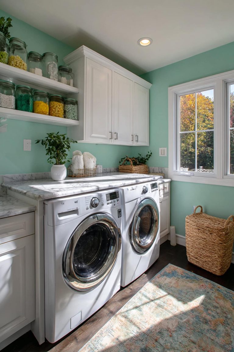 20 Stunning Laundry Room Paint Colors for a Stylish Refresh
