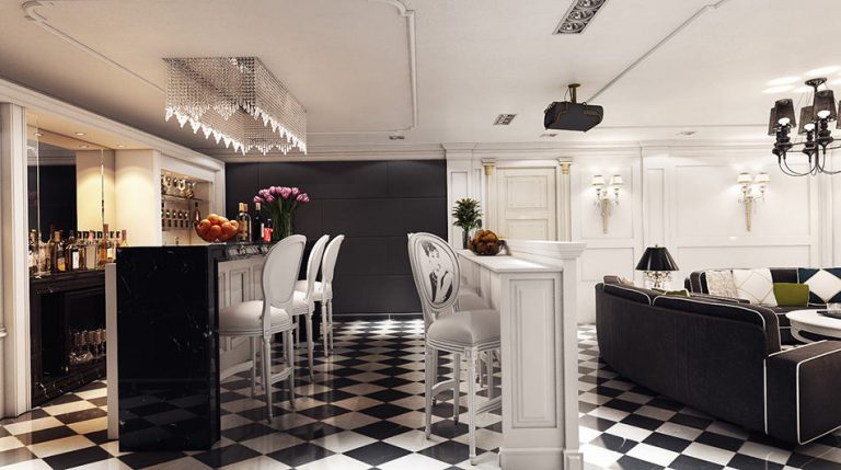 6 Original Ideas For Using Checkerboard Floor In Your Home