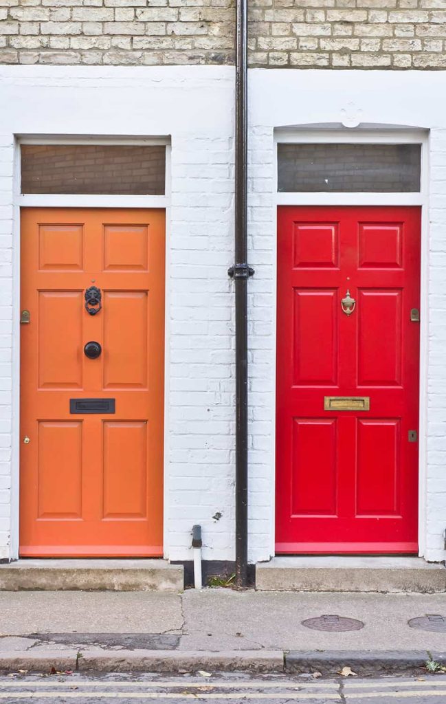 15 Orange Front Door Ideas for a Bright and Striking Entrance (with ...