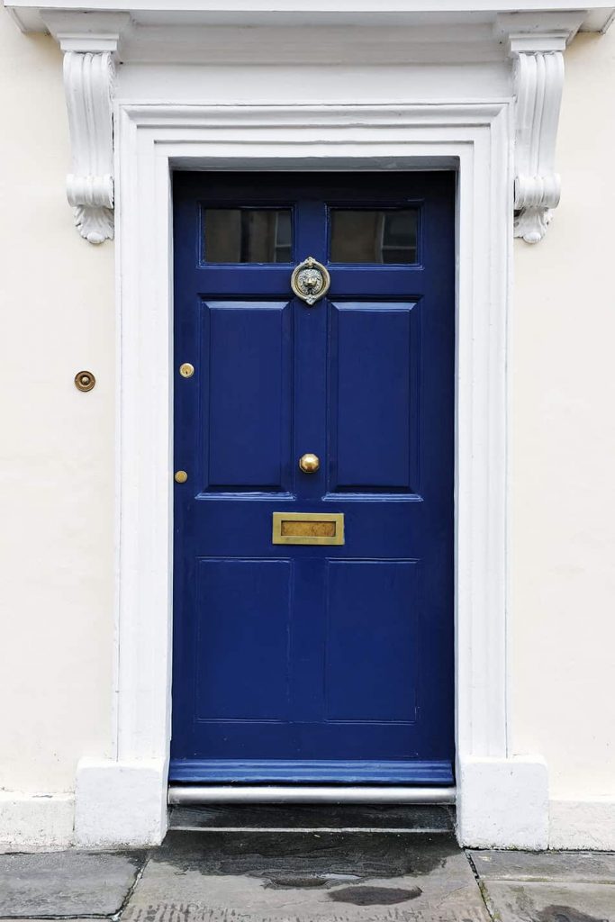 22 Blue Front Door Ideas for a Classy Curb Appeal