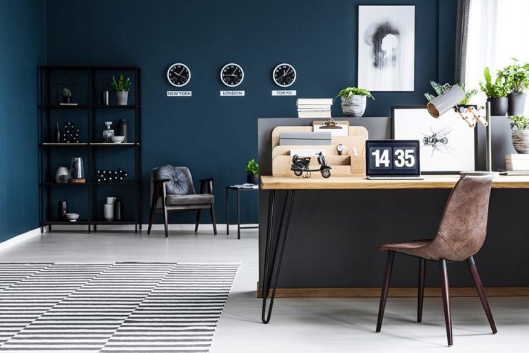 12 Wall Decor Ideas For Home Office to Motivate You at Work - Homenish