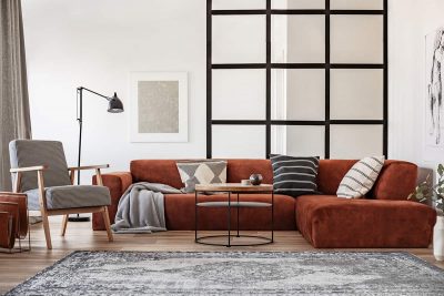 What Color of Rug Goes with A Brown Couch?