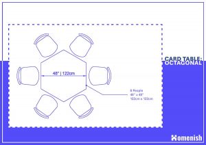 Standard Card Table Dimensions (5 Excellent Diagrams Included) - Homenish