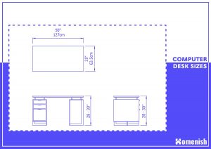 Typical Desk Sizes (with 6 Drawings)