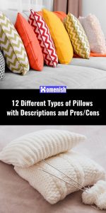 12 Different Types of Pillows with Descriptions and Pros/Cons - Homenish