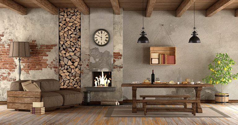 Rustic Style Interior Design - Features & Decor Ideas - Homenish