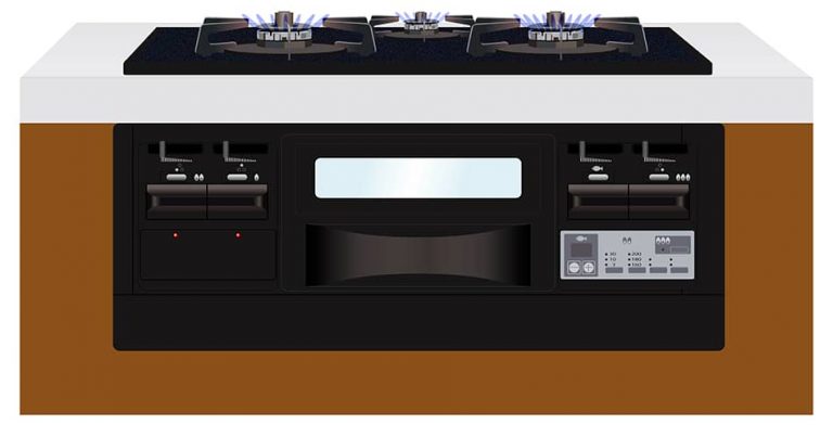 Standard Sizes For Various Types of Stoves (7 Drawings Included) - Homenish