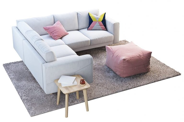 How to Place a Rug Under a Sectional Sofa