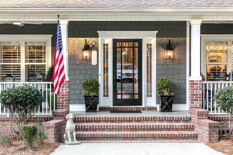 12 Best Front Door Colors for a Gray House