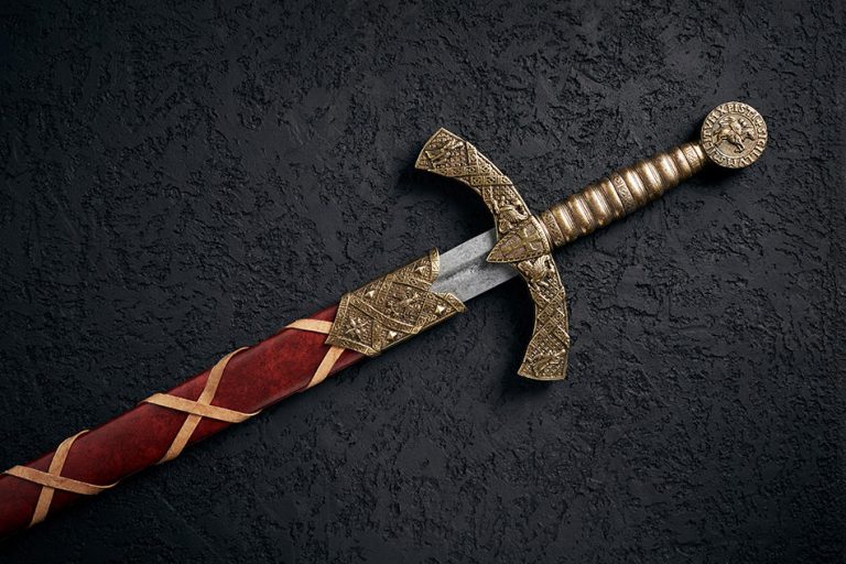 Parts of a Sword with 3 Illustrated Diagrams