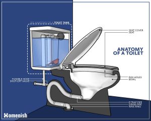Parts of a Toilet and How It Works (3 Detailed Diagrams) - Homenish