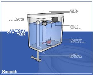 Parts of a Toilet and How It Works (3 Detailed Diagrams) - Homenish