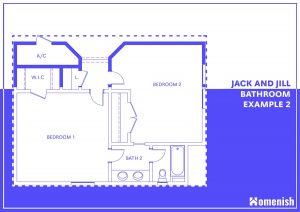 Jack and Jill Bathroom - What It Its, Benefits, and Floor Plan Examples