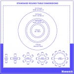 Round Table Dimensions and Drawings
