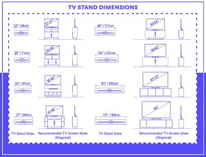 Guide to TV Stand Dimensions (with Size Chart)