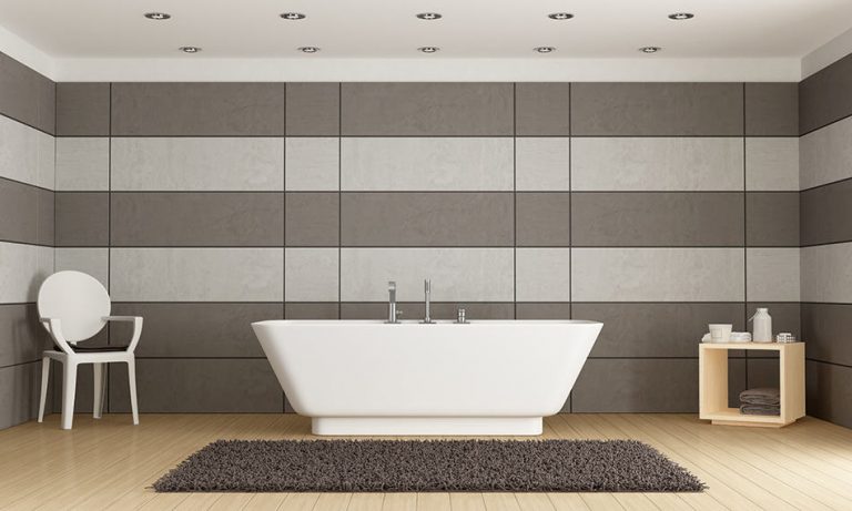 8 Bathroom Wall Paneling Ideas that Add Great Definition - Homenish