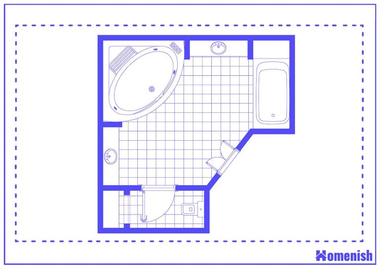 15 Master Bathroom Layouts & Floor Plans - Homenish