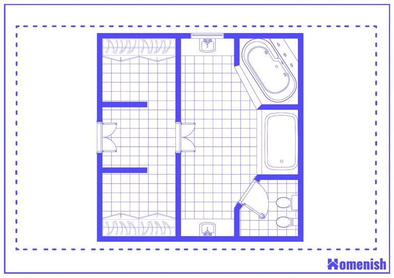 15 Master Bathroom Layouts & Floor Plans - Homenish