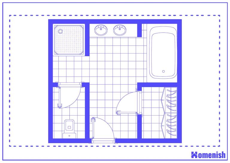 15 Master Bathroom Layouts & Floor Plans - Homenish
