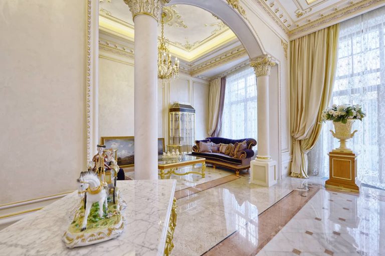 How to Decorate a Column in the Middle of a Room - Homenish