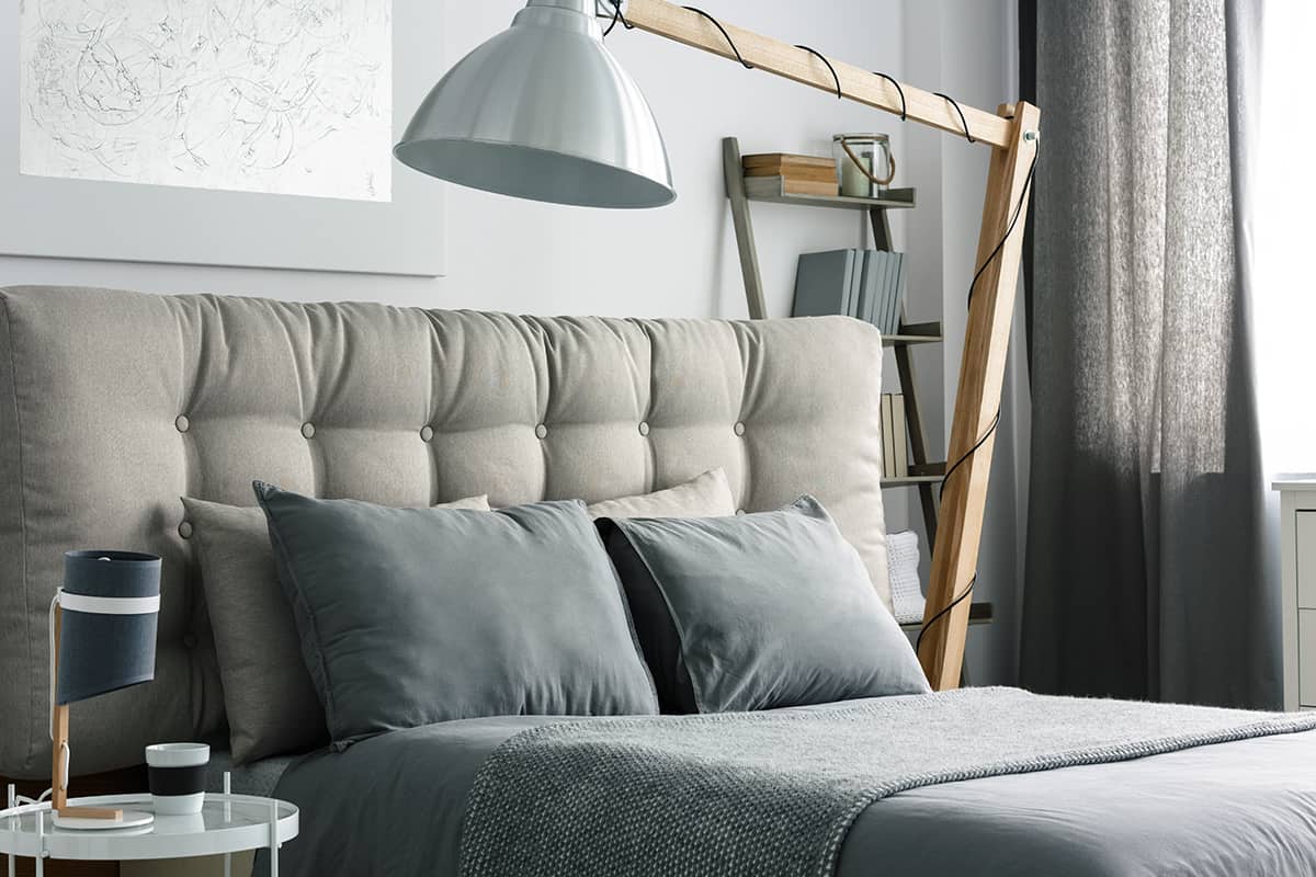 What Color Bedding Goes With A Gray Headboard Homenish