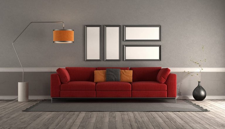 What Goes with Red Couch (8 Complementing Decor Ideas)