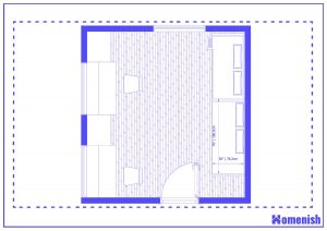 10 Bedroom with a Desk Layouts (with Floor Plans) - Homenish