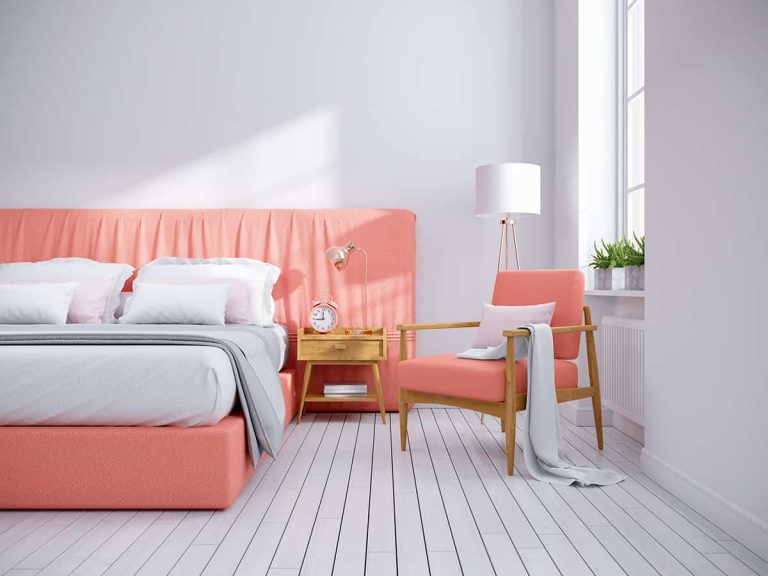 8 Relaxing Coral Bedroom Ideas for a Comfortable Vibe
