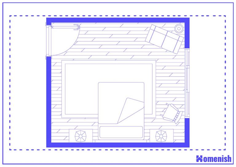 12 Bedroom with a Couch Layouts (with Floor Plans)