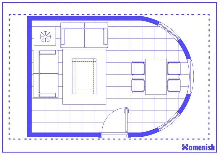 9 Bay Window Living Room Layouts (with Floor Plans) - Homenish