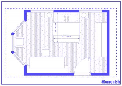 10 Bedroom with a Desk Layouts (with Floor Plans) - Homenish