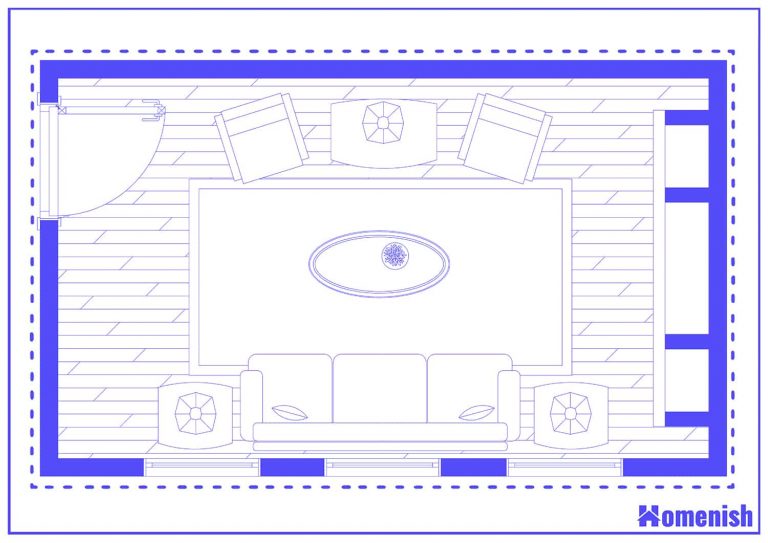 13 Sofa and Two Chairs Living Room Layouts (with Floor Plans)
