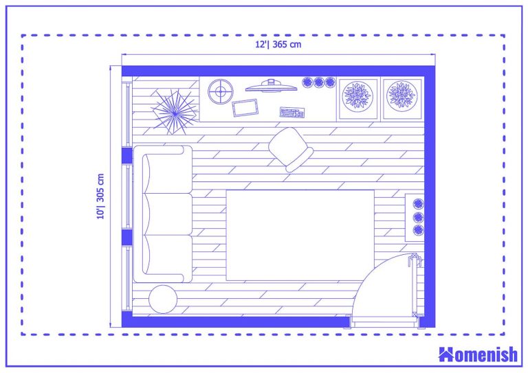 12 Practical 10' x 12' Office layouts (with Floors Plans) - Homenish
