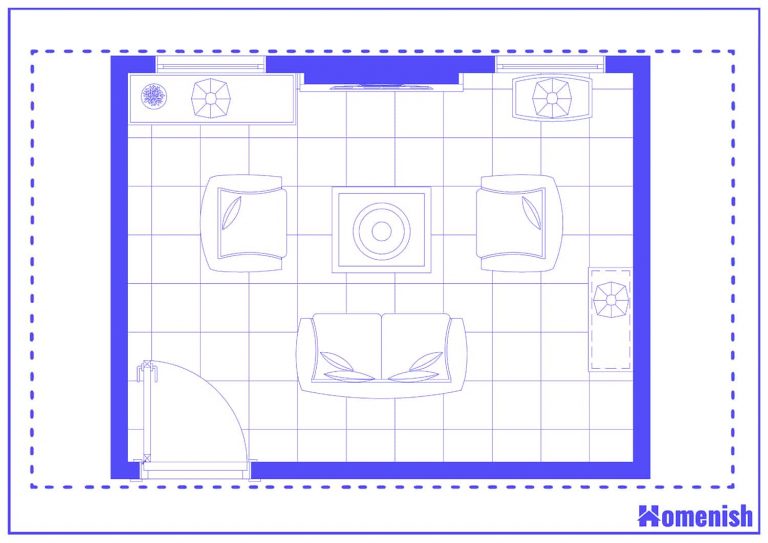 13 Sofa and Two Chairs Living Room Layouts (with Floor Plans)