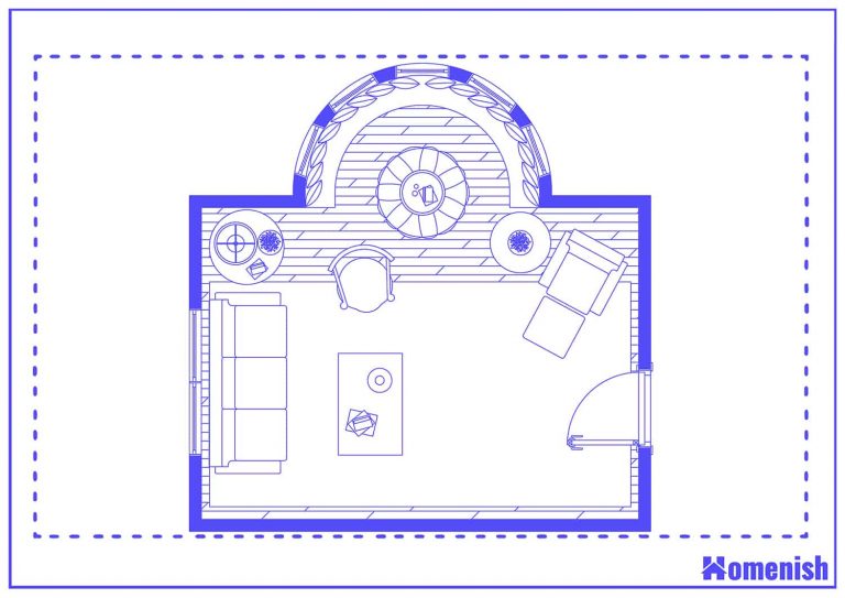 9 Bay Window Living Room Layouts (with Floor Plans) - Homenish