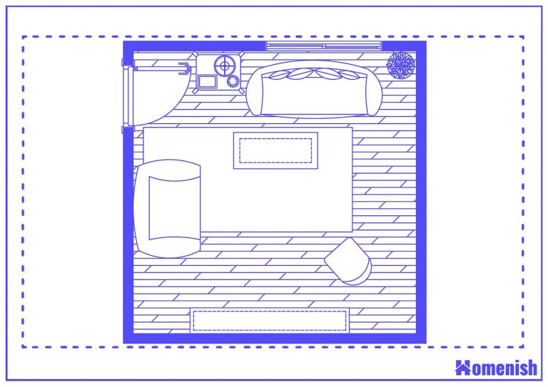 10 Excellent Square Living Room Layouts
