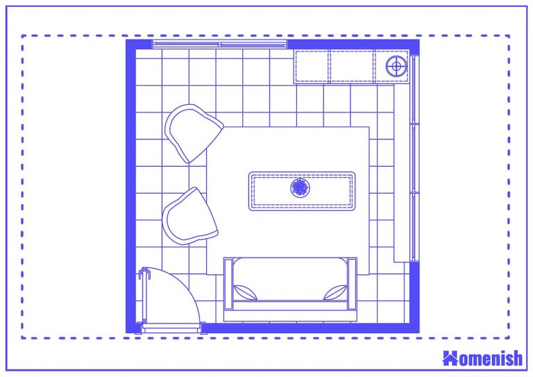 10 Excellent Square Living Room Layouts