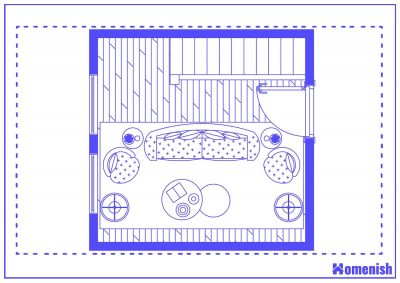 10 Excellent Square Living Room Layouts
