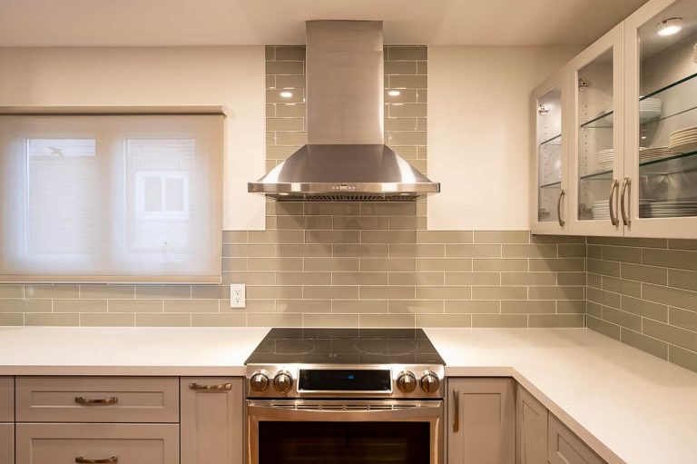 How and Where to End Backsplash on an Open Wall - Homenish
