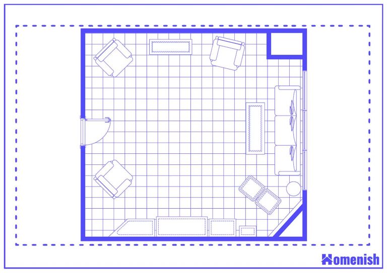 15 Living Room Layouts with a Corner Fireplace