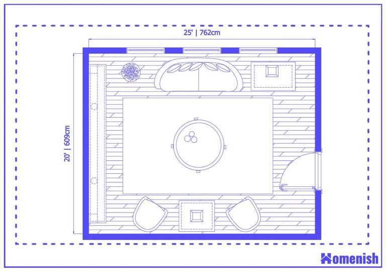 9 Practical 20' x 25' Living Room Layouts