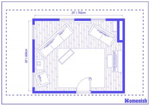 9 Practical 20' x 25' Living Room Layouts