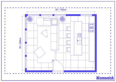 9 Practical 20' x 25' Living Room Layouts