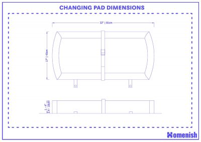 Changing Pad Dimensions (with Drawings) - Homenish