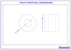 Toilet Paper Roll Dimensions and Guidelines
