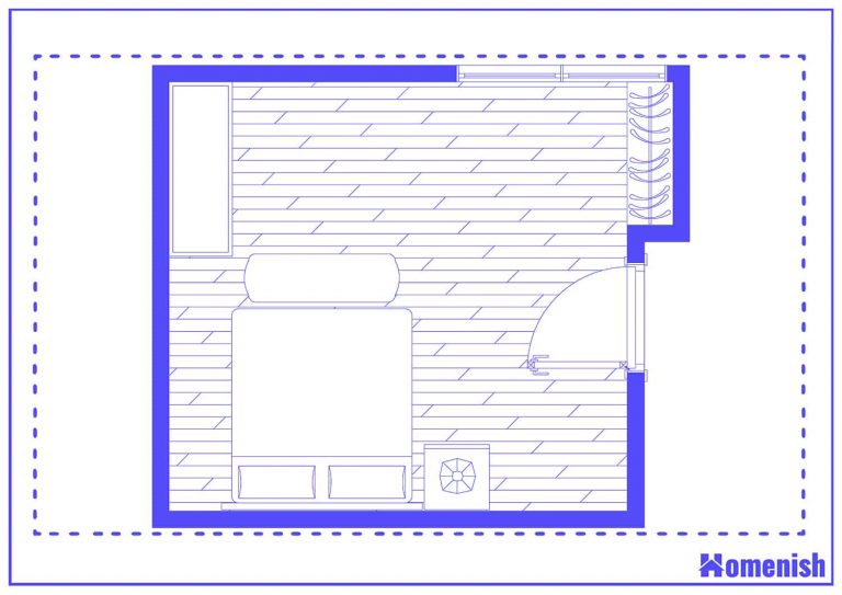 10 Awkward Bedroom Layouts (with Designs)