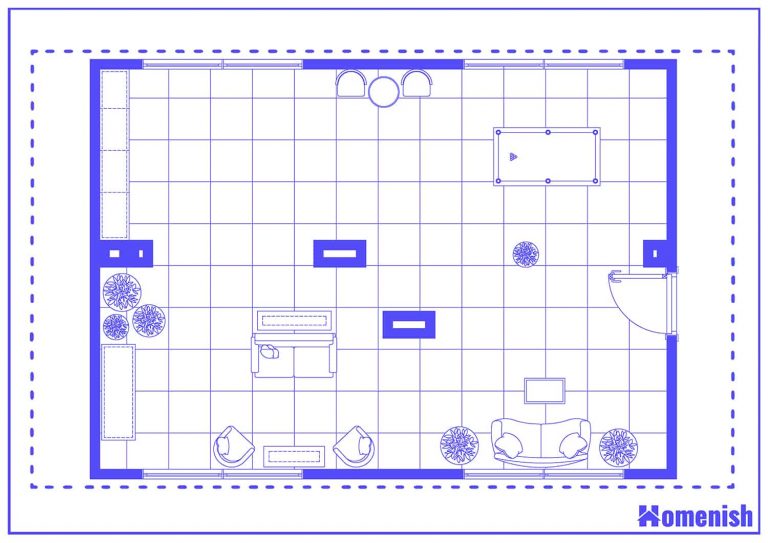 13 Pool Table Room Layouts For Inspiration - Homenish