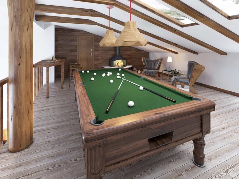 13 Pool Table Room Layouts For Inspiration - Homenish