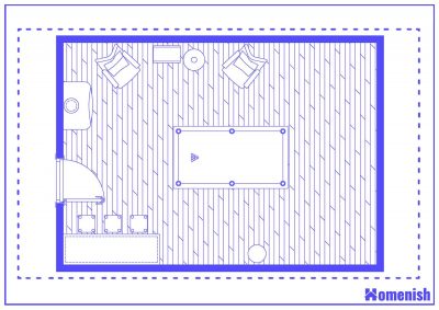 13 Pool Table Room Layouts For Inspiration - Homenish