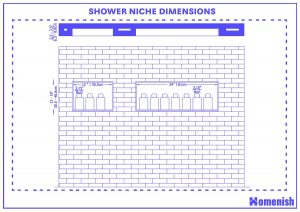 Shower Niche Dimensions and Guidelines